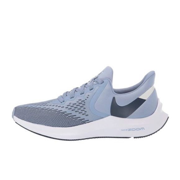 Nike | Shoes | Nike Blue Zoom Winflo 6 Vi Running Sneakers Size 7 Us ...